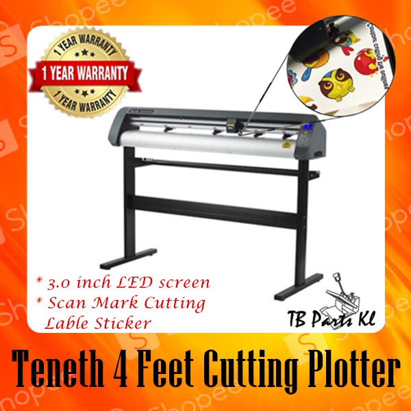 HYBRID Teneth Cutting Plotter / Sticker Cutting / Sticker Cutter - 4 ...