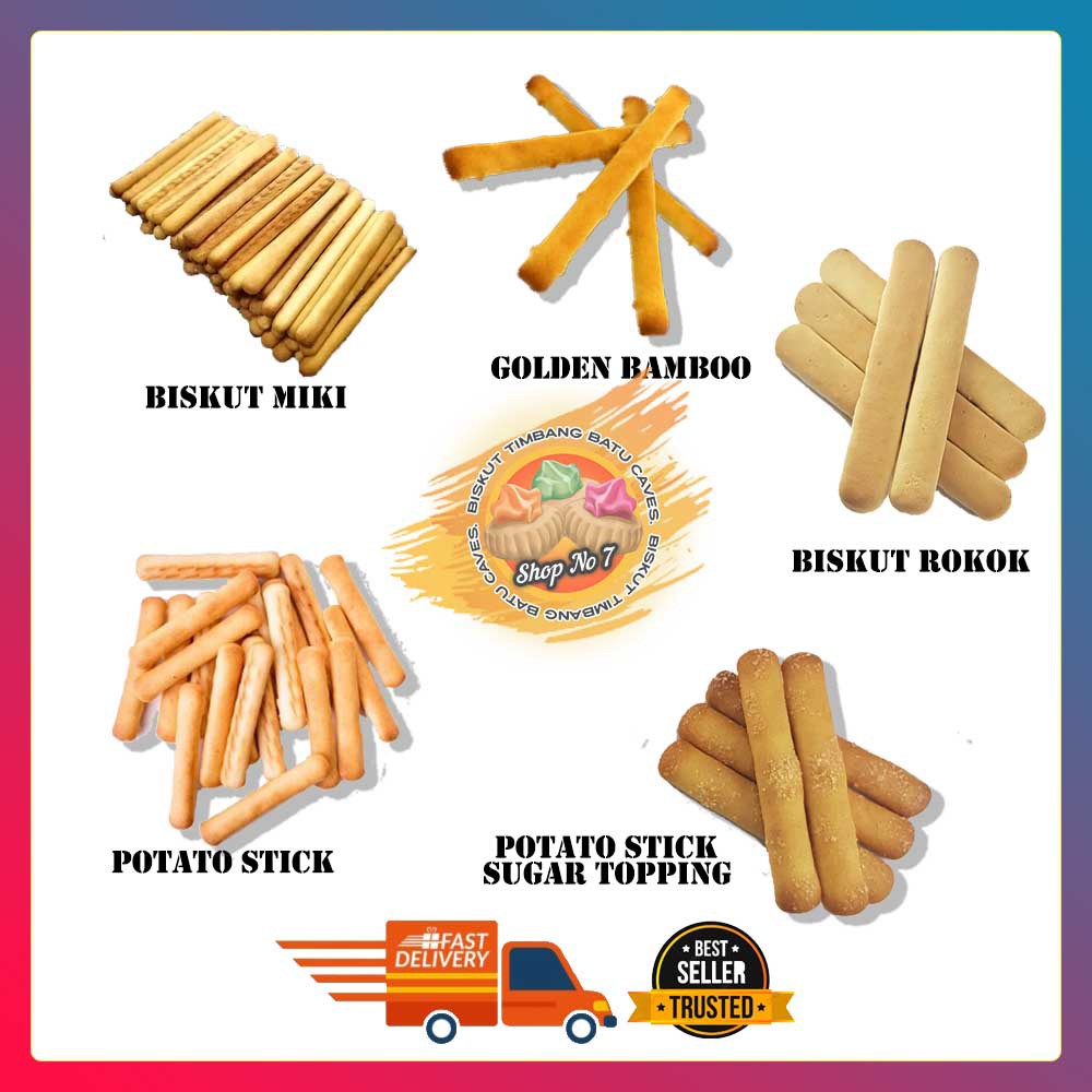 Sticks / Biskut Sticks / Biskut Jejari / Batang Sticks 300G / 500GM ...