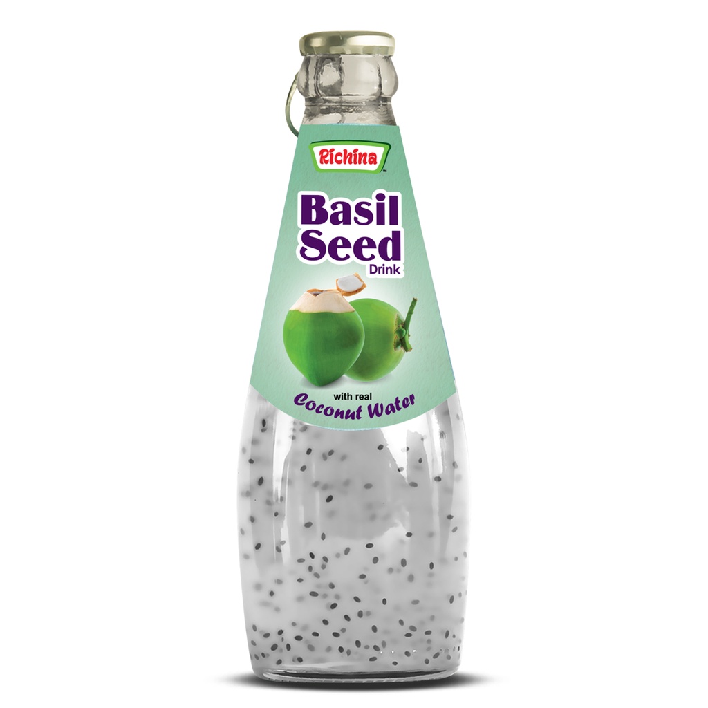 RICHINA BASIL SEED DRINKS 290 ML | Shopee Malaysia