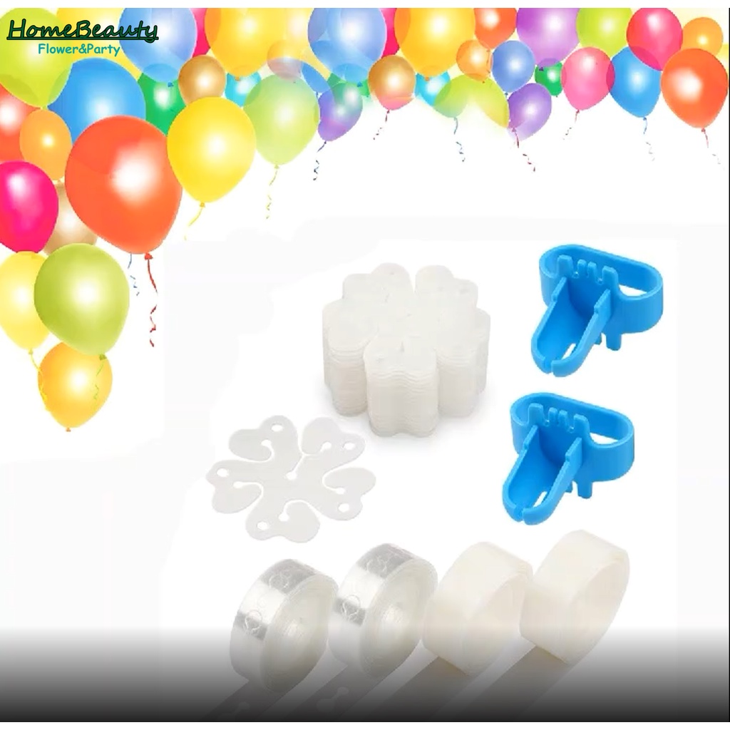 Party supplies Balloon Chain Glue Sticker clip Balloon Tools Birthday ...