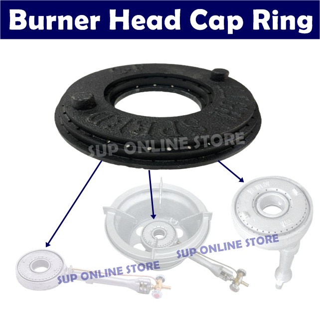 Gas Stove Burner Head Cap Ring for 3B or 5B / Spare Part Stove / Tungku ...