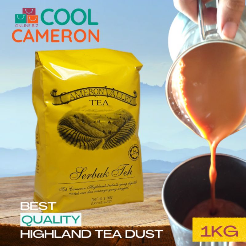Tea Serbuk Teh Tarik mamak 100% asli teh Cameron Highlands. 1kg. tea ...