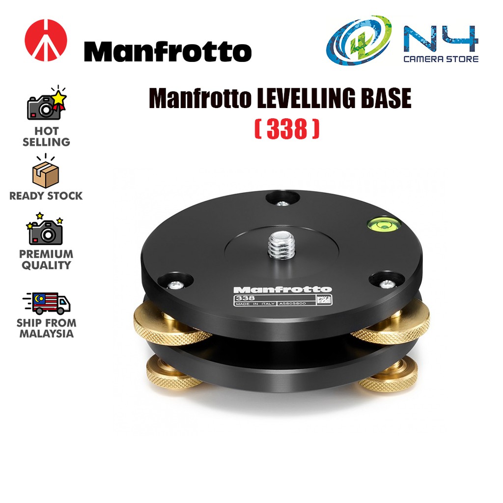 Manfrotto Levelling Base (338) | Shopee Malaysia