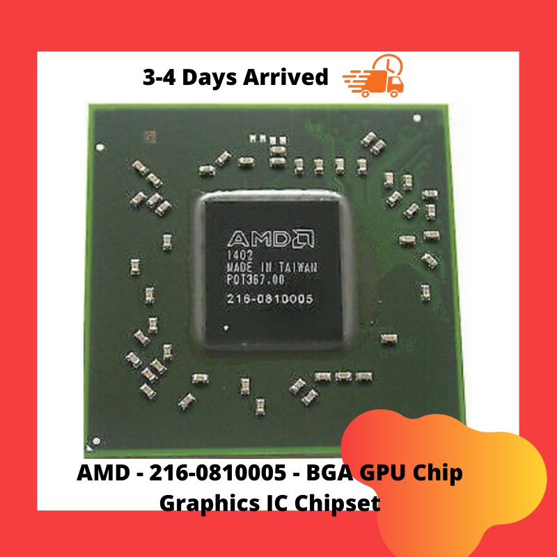 AMD - 216-0810005 - BGA GPU Chip Graphics IC Chipset - 512MB | Shopee ...