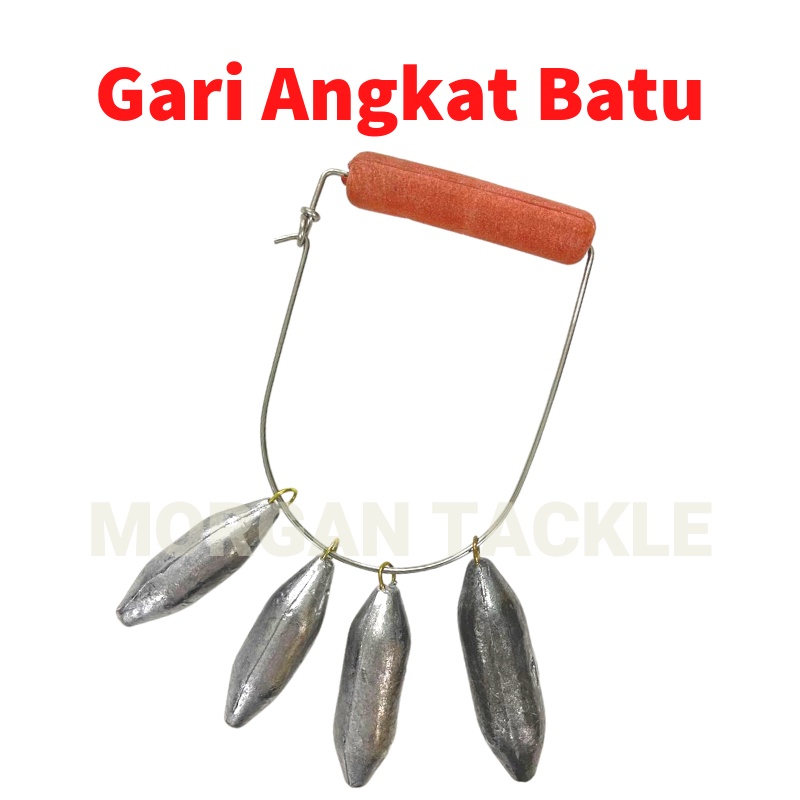 Gari Angkat Batu/ Stainless Steel sinker holder / Stainless Steel Fish ...