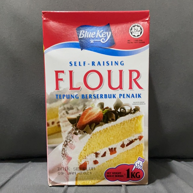 Blue Key Self Raising Flour 1kg | Shopee Malaysia