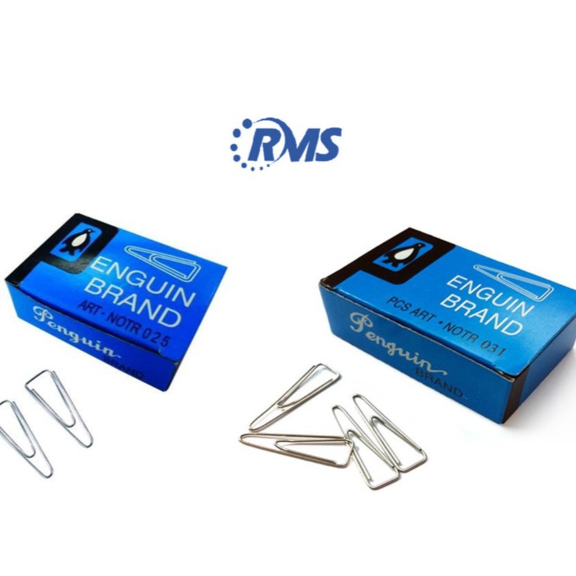 PENGUIN Triangle Paper Clip 25MM / 31MM | Shopee Malaysia
