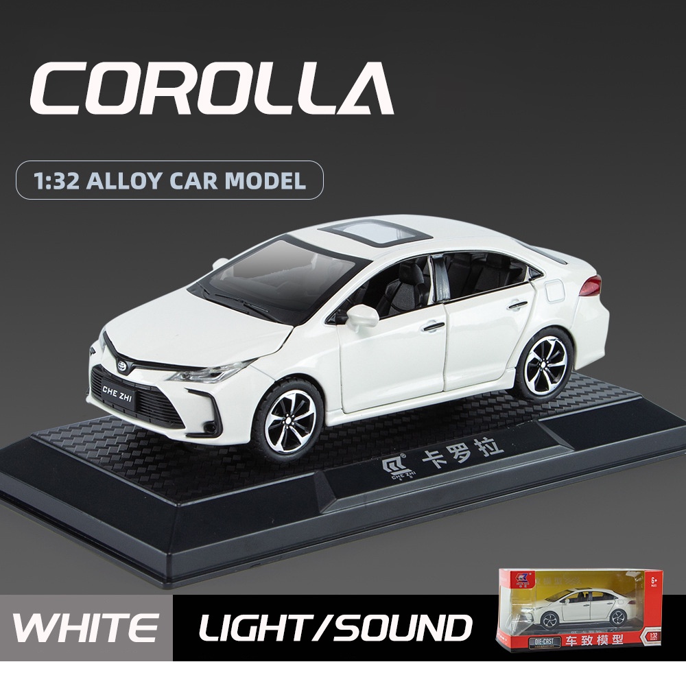 1:32 Scale Toyota Corolla Altis Alloy Car Model Light & Sound effect ...