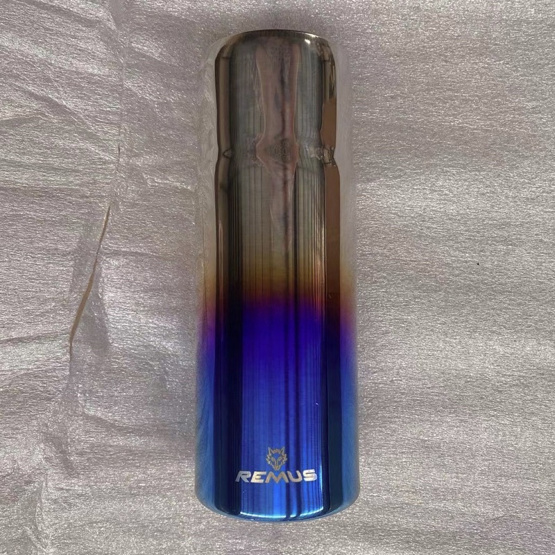 REMUS tail pipe tip titanium stainless steel color car exhaust ekzos ...