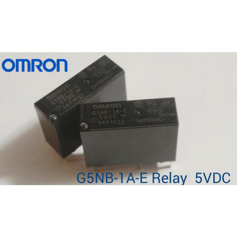 Original Omron Relay G5NB-1A-E 5VDC 4 pin DC5V | Shopee Malaysia