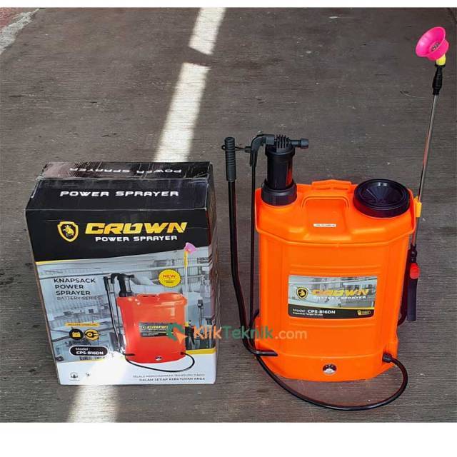 Crown SPRAYER 2 IN 1 ELECTRIC AND MANUAL SPRAYER | Shopee Malaysia