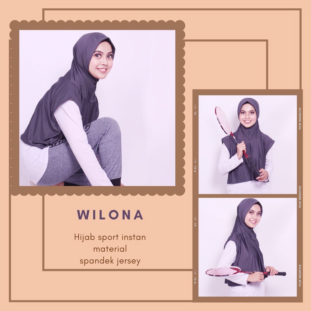 SPORTS HIJAB SPORT HIJAB COVERS CHEST/ SPORT HIJAB VOLLEYBALL HIJAB ...