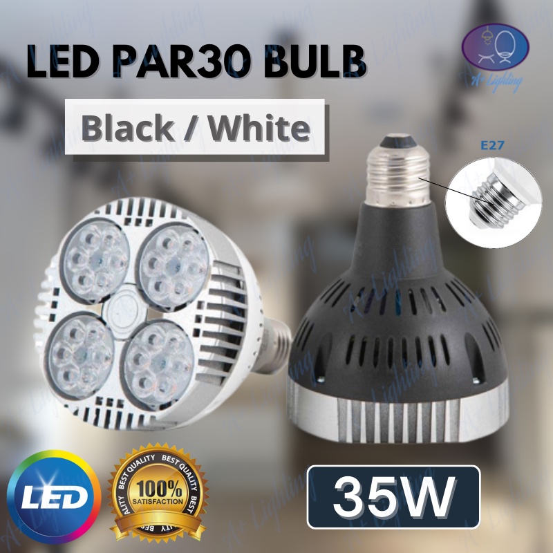 PAR30 LED BULB 35W E27 RAIL TRACK LIGHT OSRAM LED CHIP BRIGHTNESS SPOTLIGHT CLOTHING STORE LAMP ...