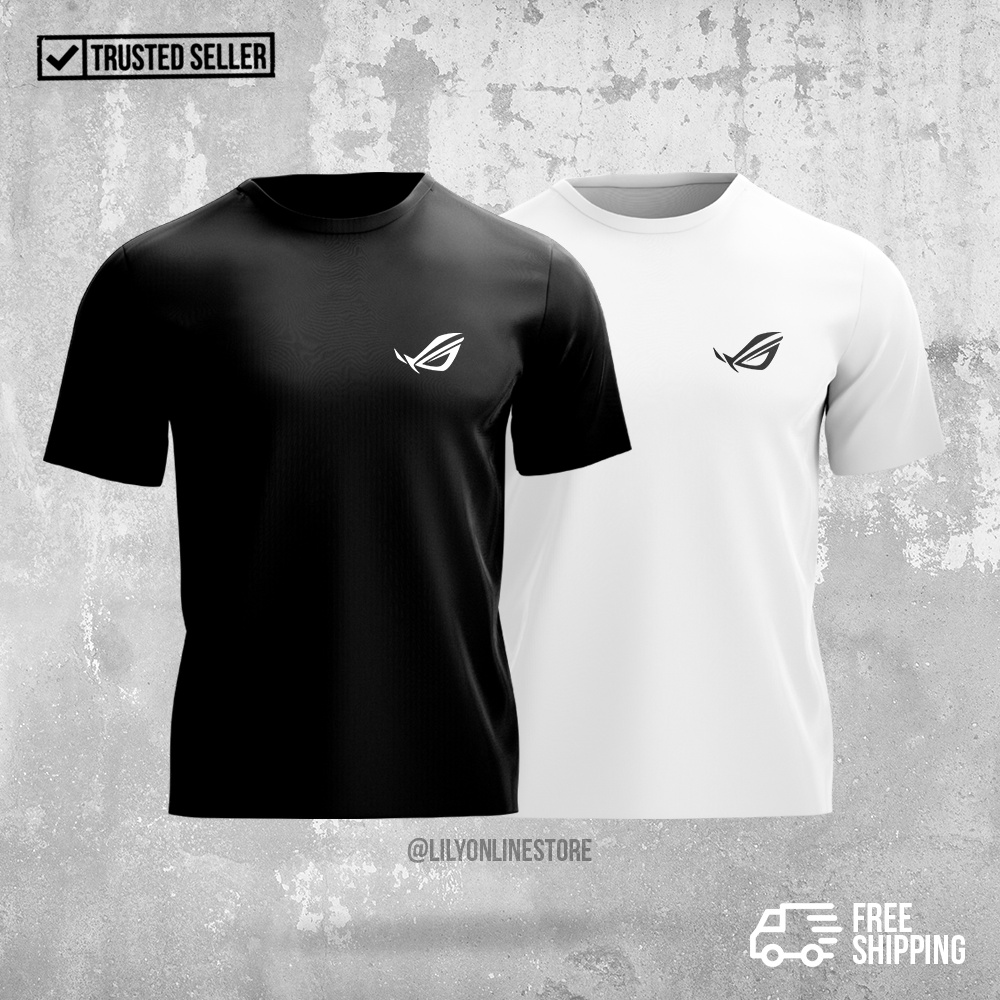 ROG REPUBLIC OF GAMERS ASUS LOGO TSHIRT UNISEX 100% PREMIUM COTTON ...