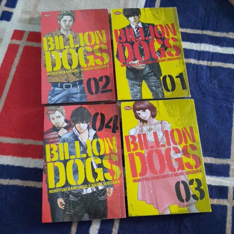 Comic Billion Dogs (4Book Set) | Shopee Malaysia