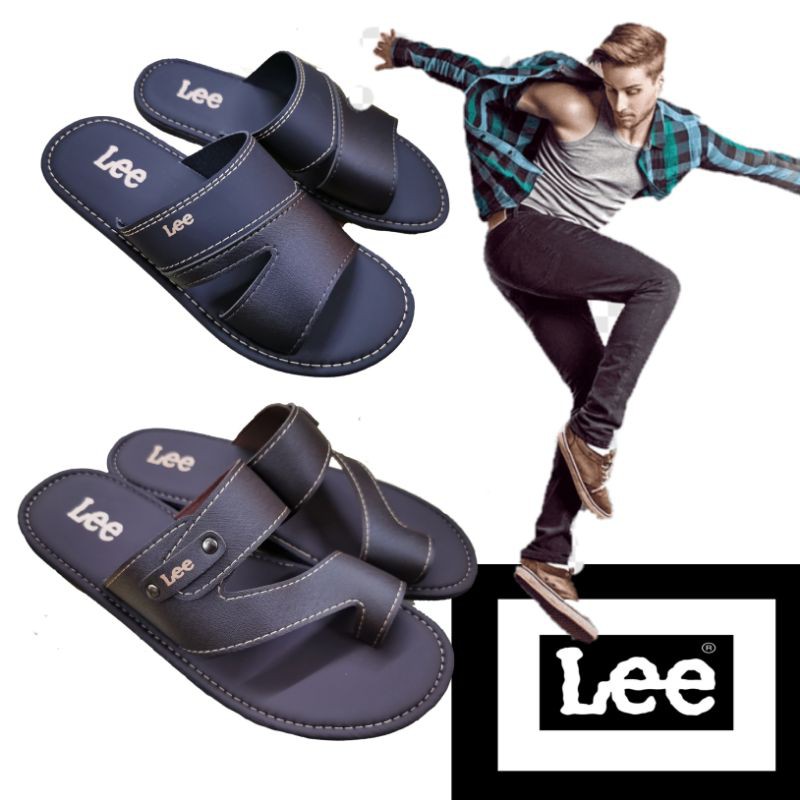 Comfortable LE E Men Slipper PU Leather/Sandal Slipper Lelaki murah ...