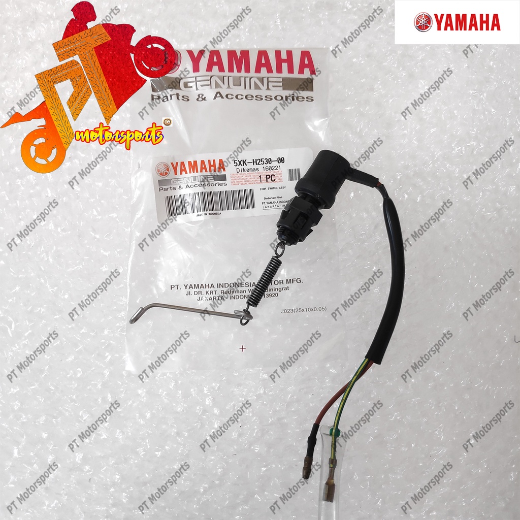 YAMAHA ORIGINAL HLY 125ZR Y125 Y125Z ZR REAR BRAKE LIGHT SWITCH WITH ...