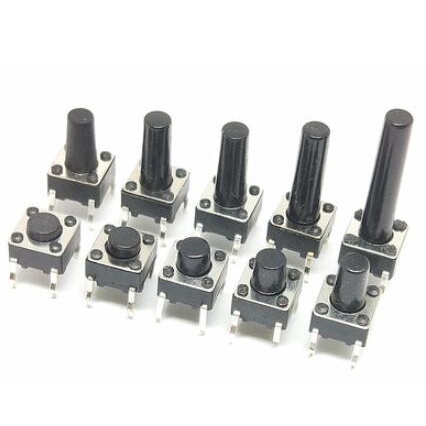 20PCS Tactile Push Button Switch Tact Switch 6X6X4.3mm 4-pin DIP new ...