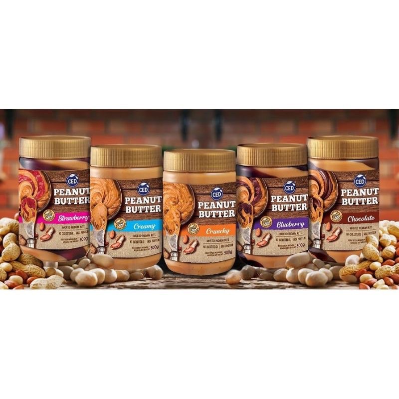 🔥Ready Stock🔥CED Peanut Butter Halal Spread 500g | Shopee Malaysia