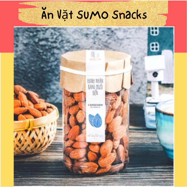 Lang Farm roasted almonds with sea salt, 240g box, gift sample - Sumo ...