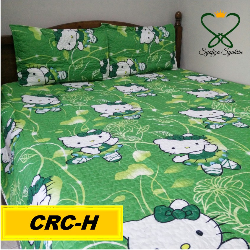 🔥FAST SELLING🔥 CADAR PATCHWORK 3IN1 QUEEN REJECT KILANG VIRAL KARTUN ...