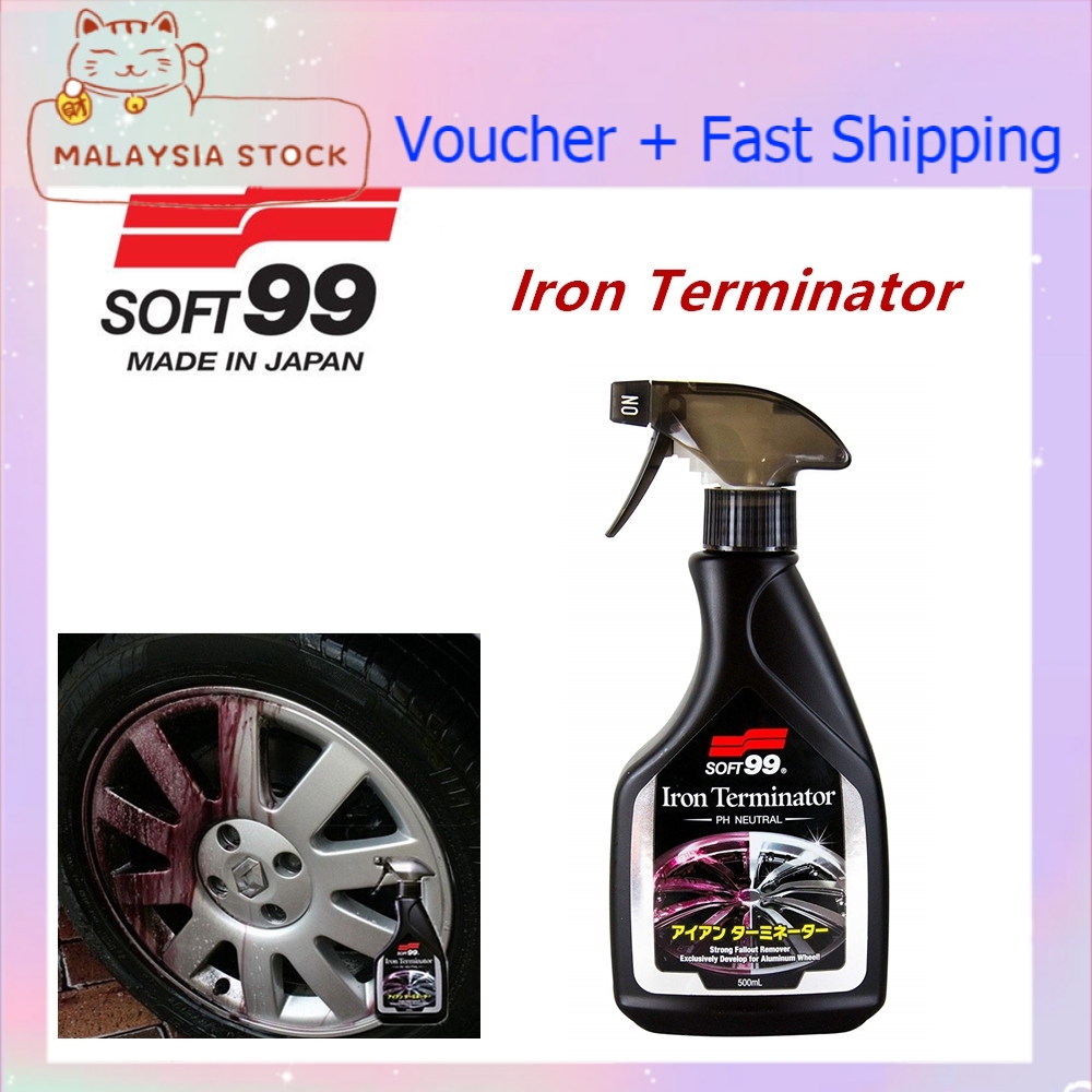 Soft 99 Soft99 - Iron Terminator 500ML ( sport rim / wheel cleaner ) | Shopee Malaysia