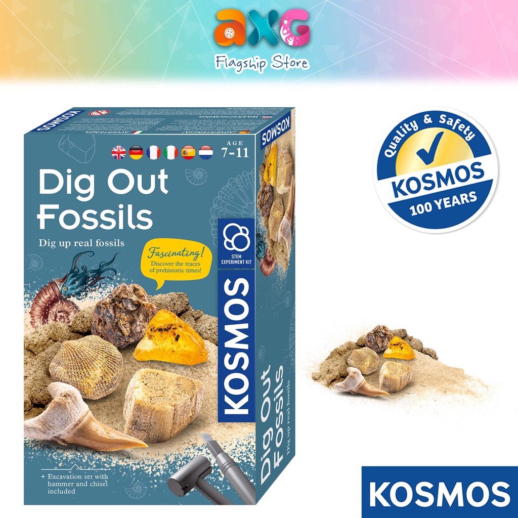 Year End Sale | Thames & Kosmos Stem Experiment Kit Dig Out Fossils ...