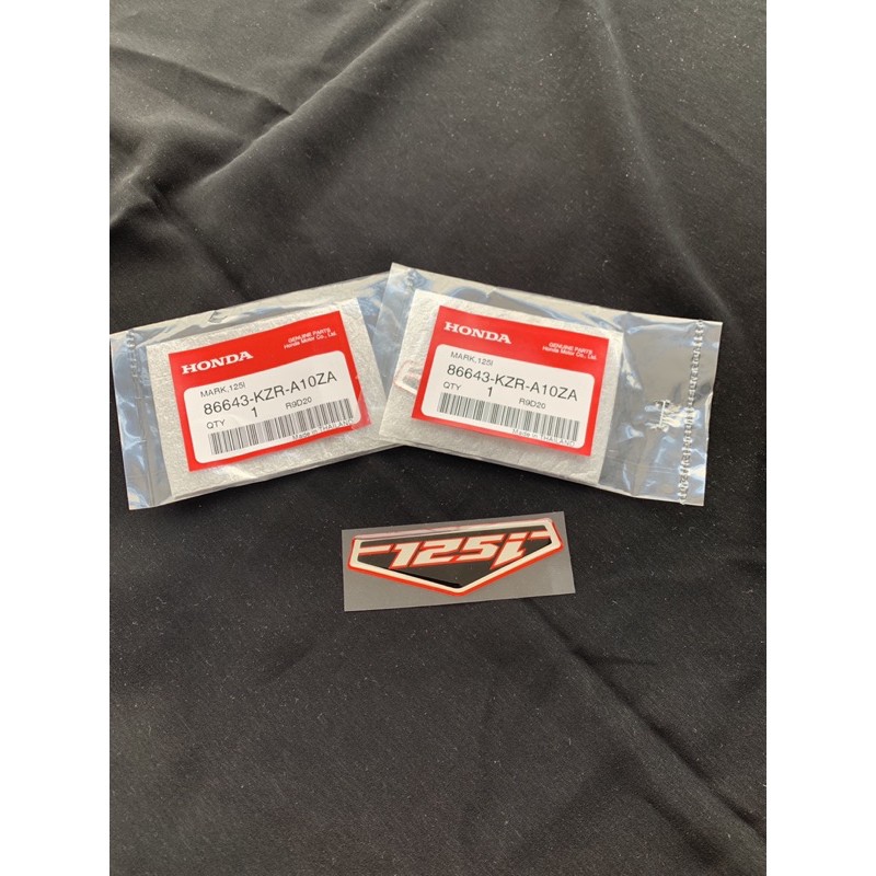 Sticker 125 original honda. emblem 125 original honda thailand sticker ...