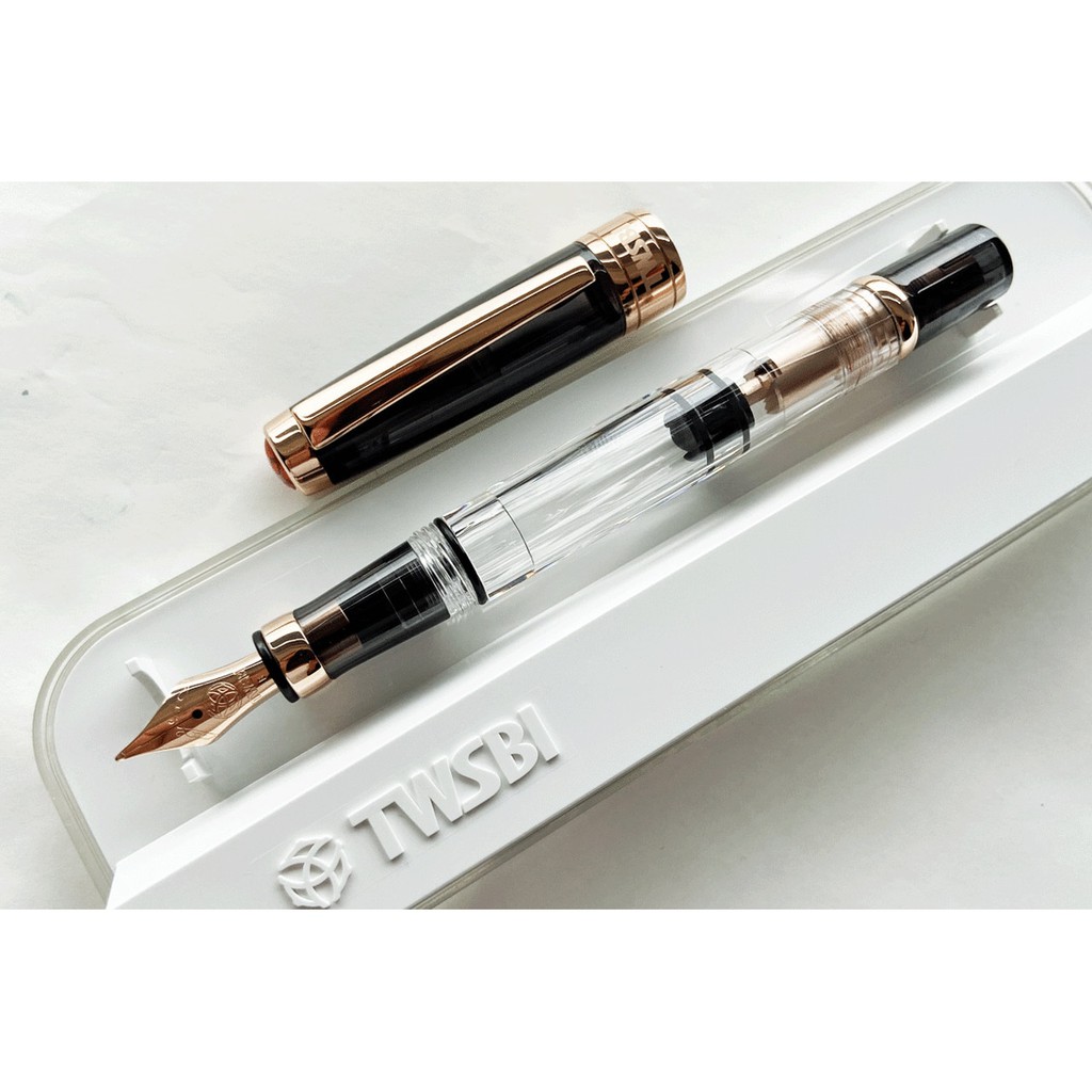 TWSBI Limited Edition Diamond 580 Smoke Rose Gold II Fountain Pen ...