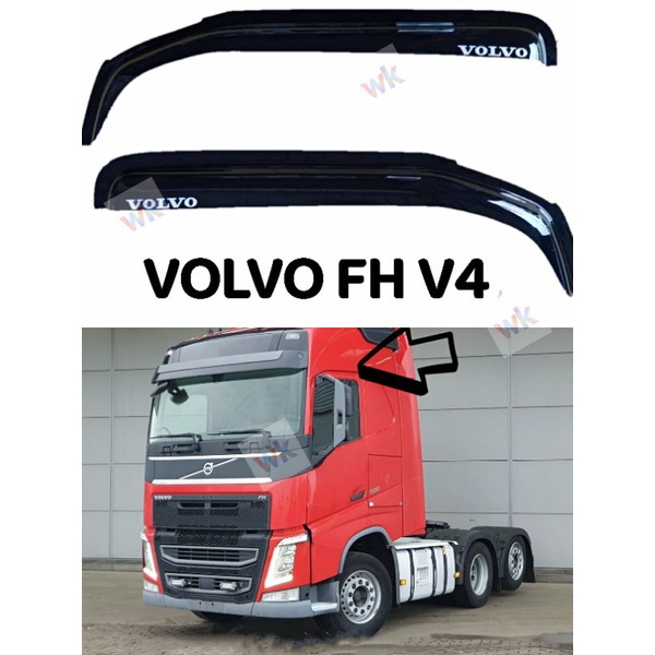 Volvo Trucks Door Visor Model FH V4 Wind Deflector Complete Set 2 ...