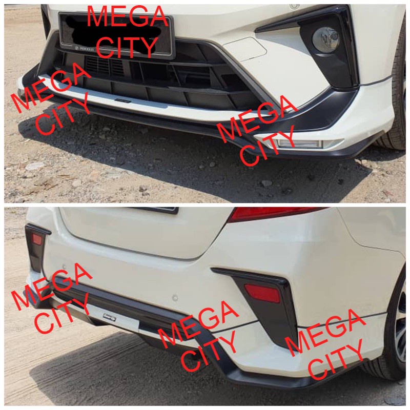 PERODUA BEZZA 2020 CAR BODYKIT GEAR UP LOGO EMBLEM WITH DAYLIGHT LED ...