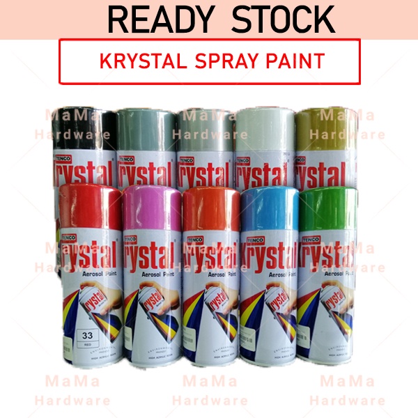Tenco Krystal Aerosol Spray Paint 400ML | Shopee Malaysia