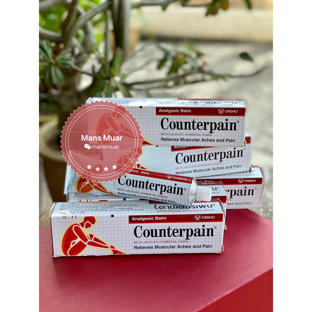 🔥Ready Stock🔥泰国Counterpain酸痛药膏(120g) Thailand Counterpain Analgesic ...