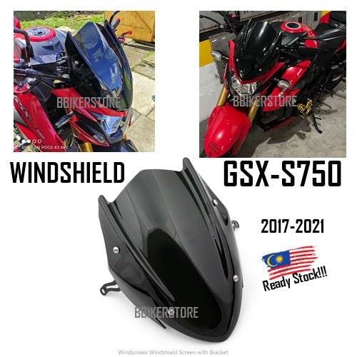 For GSXS750 GSXS 750 GSX S750 Wind Screen Wind Deflector Motorcycle ...