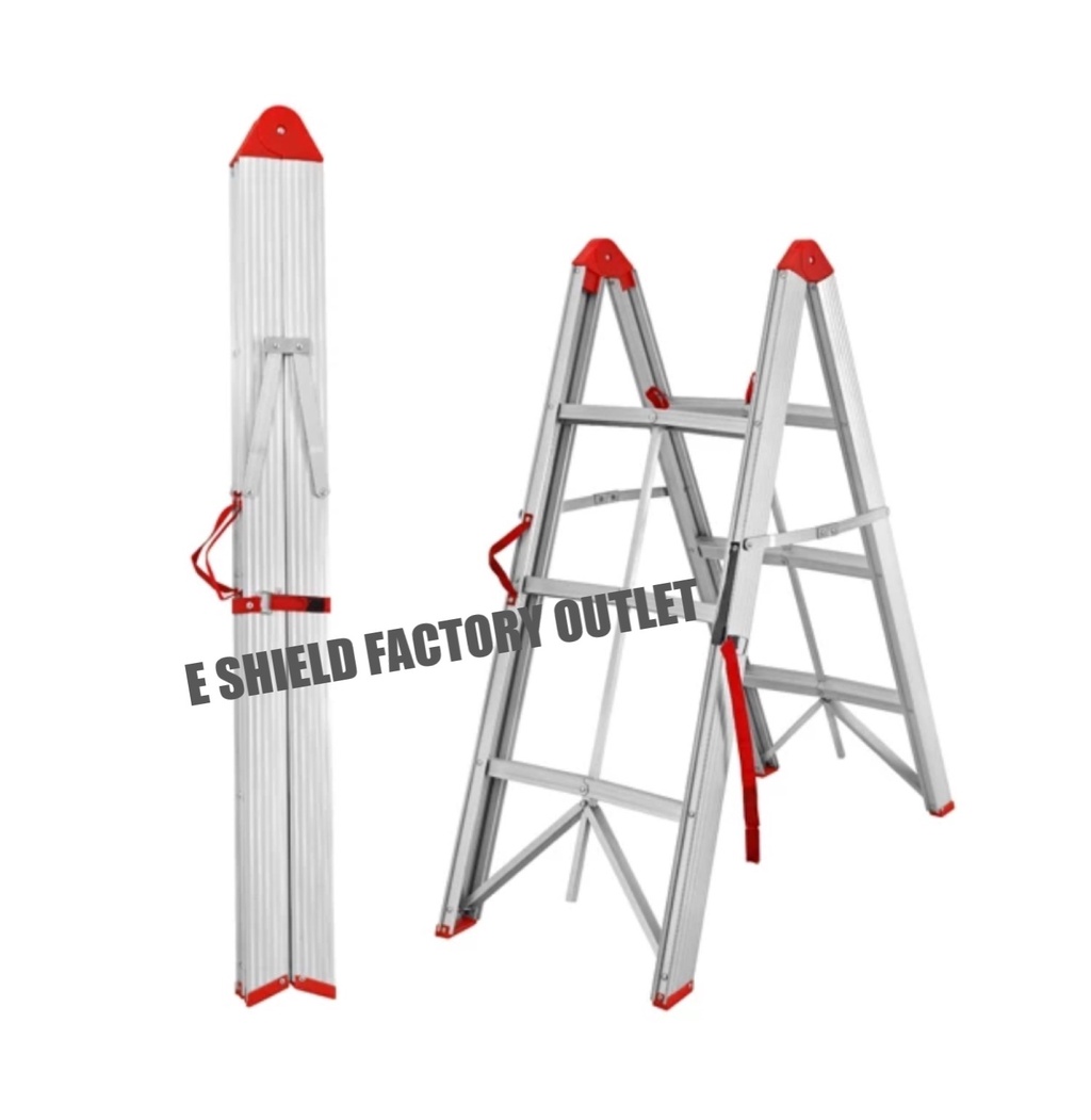 Stick Ladder 3 Steps Household Portable Ladder Easy to Carry Tangga ...