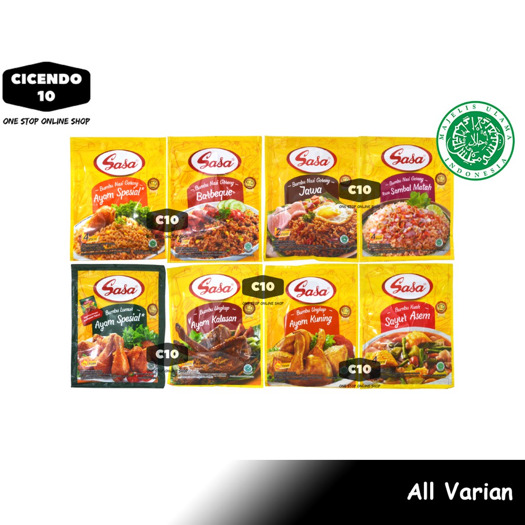 Instant Seasoning Sasa Fried Rice & Chicken Ready To Use | Shopee Malaysia