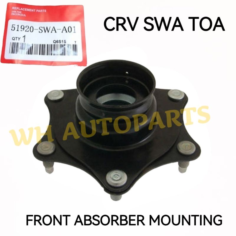 FRONT ABSORBER MOUNTING (OEM) HONDA CRV SWA TOA (51920-SWA-A01 ...