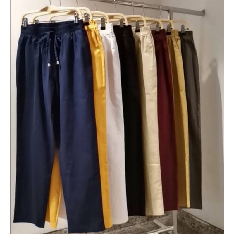 Straight cut women pants (with pocket) 🔥🔥🔥 913N | Shopee Malaysia