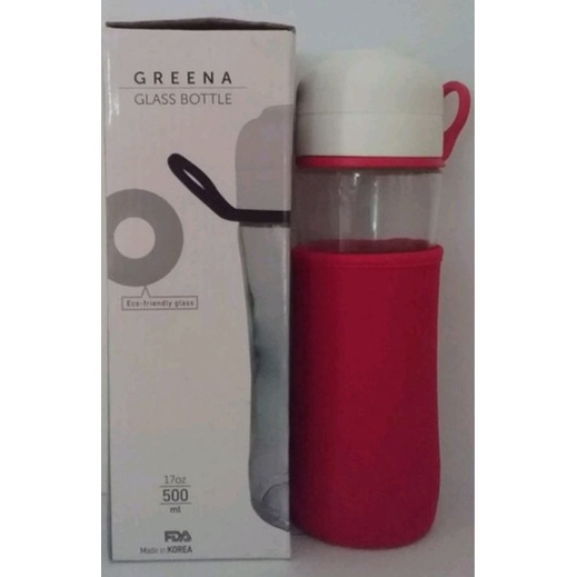 Greena Glass Bottle 500ml (new, ready stock) | Shopee Malaysia