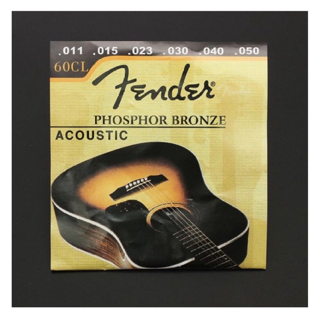 Fender acoustic guitar string （set） | Shopee Malaysia