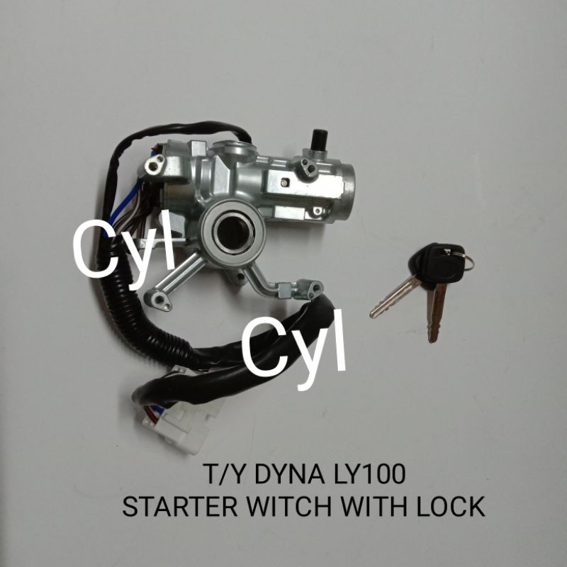 Toyota Dyna LY100,BU85, WU300 Starter Key Switch With Housing(7Pin ...