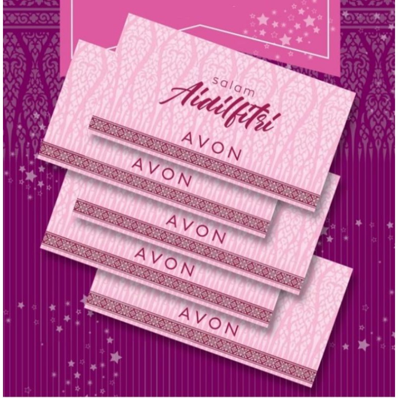 Sampul Duit Raya Pink Salam Aidilfitri Avon (5pcs) | Shopee Malaysia