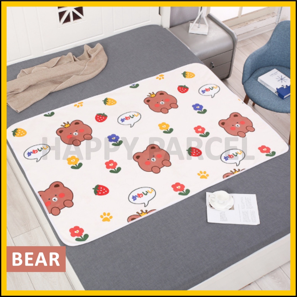 Washable Changing Mat Baby Waterproof Pelapik Baby Waterproof Mat ...