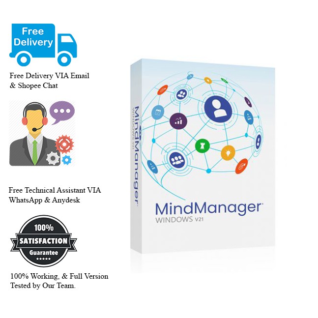 Mindjet MindManager 2019 | 2020 | 2021 | 2022 Full Version | Shopee Malaysia
