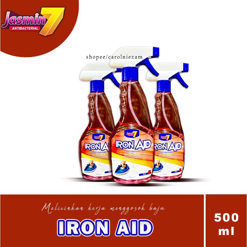 IRON AID Spray - Helper for Your Ironing job. Licin dan Wangi | Shopee ...
