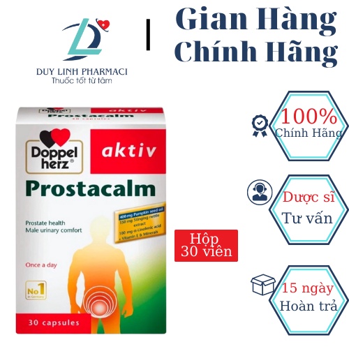 Prostacalm Doppelherz Prostacalm Pills - Reduce Disorders & Prevent ...