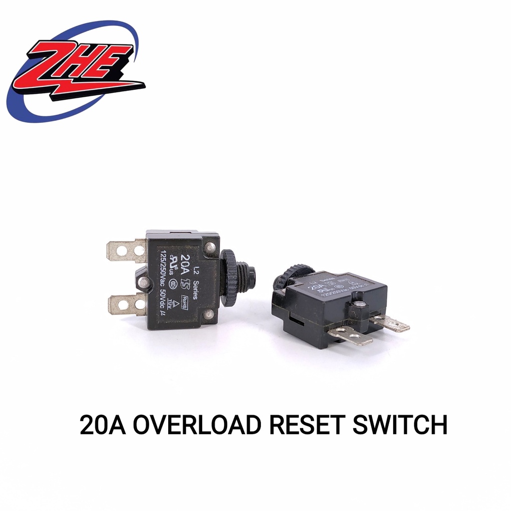 ( 5A ~ 50A ) OVERLOAD RESET SWITCH / PROTECTION CIRCUIT BREAKER ...