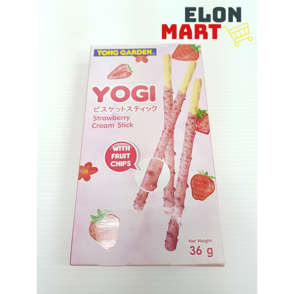 Yogi Strawberry Cream Stick 36g | Shopee Malaysia