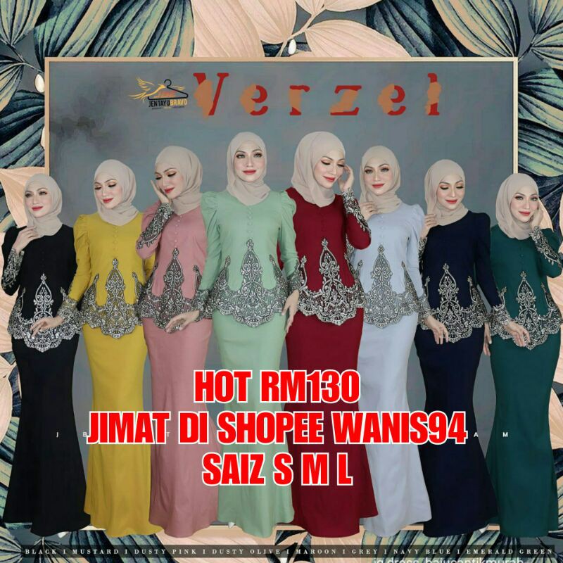 🔥 KEBAYA SERIES 🔥 VERZEL EXCLUSIVE KEBAYA MURAH VERZEL EXCLUSIVE KEBAYA ...