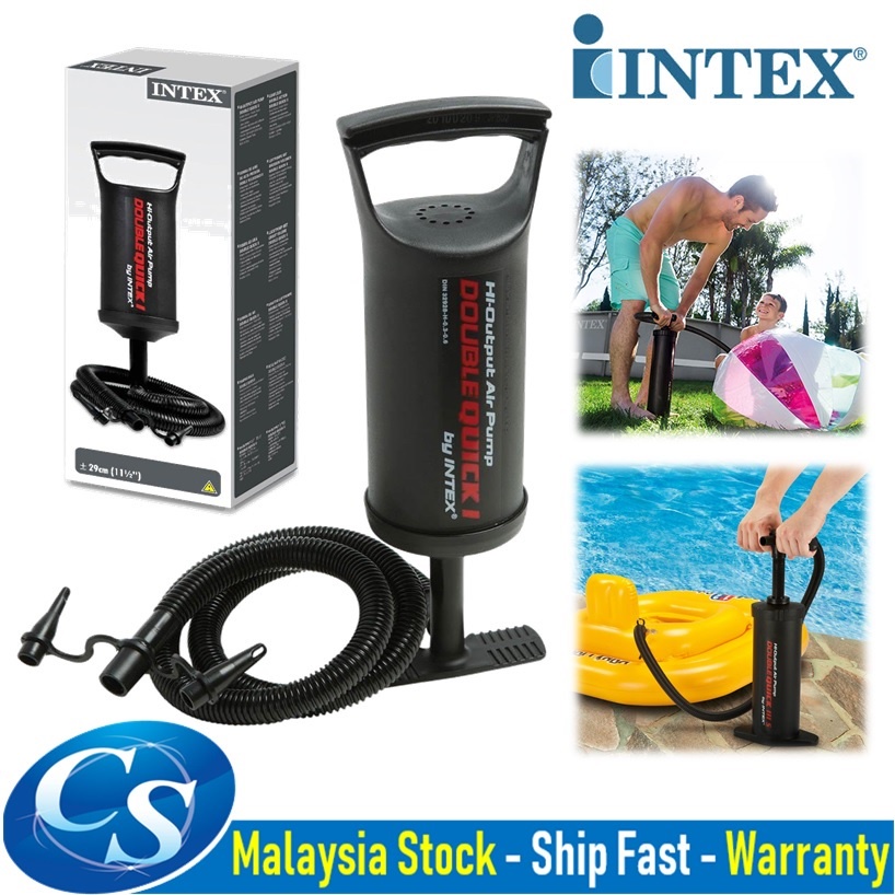 🔥🔥 INTEX 68612 Air Inflatable Hand Pump Air mattress Inflatable Sofa ...